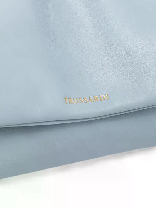 TRUSSARDI Mini Orbita Logo-print Leather Tote Bag