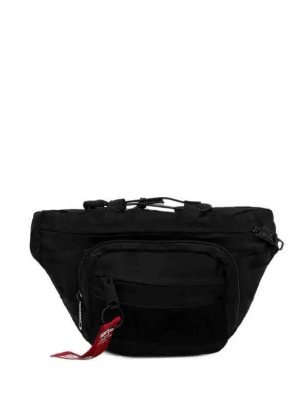 Alpha Industries Zip-up Belt Bag - Black