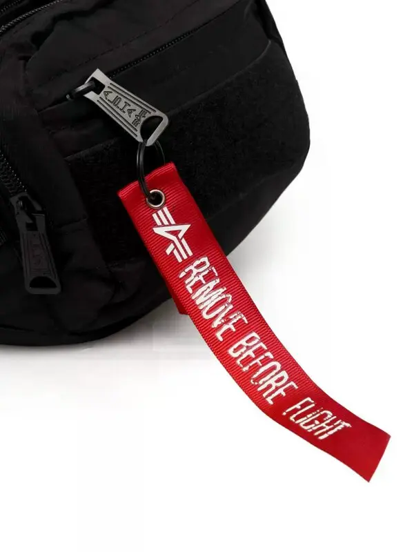 Alpha Industries Zip-up Belt Bag With Buckle Fastening
