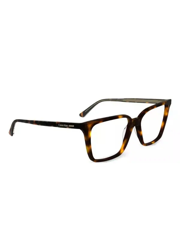 Calvin Klein Tortoiseshell Squared Glasses
