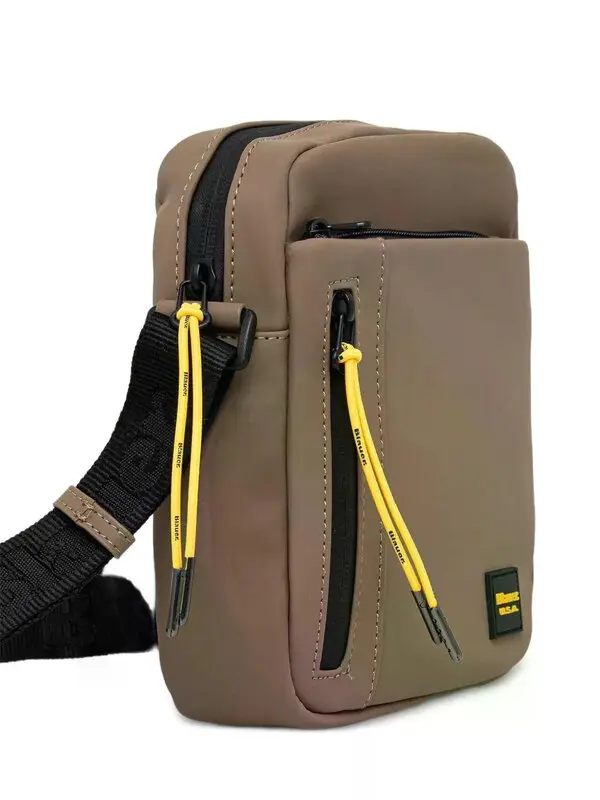BLAUER. Logo Patch Belt Bag - Neutrals