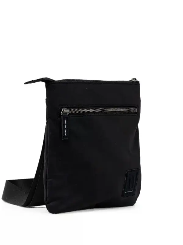 Armani Exchange Logo Patch Zip-fastening Belt Bag - Blue