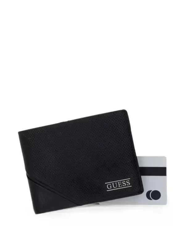 Guess Boston Perforated Leather Wallet