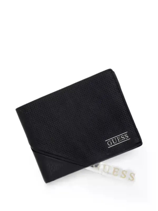 Guess Boston Perforated Leather Wallet