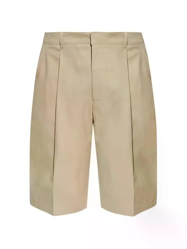 ALLSAINTS Castro Pleated Shorts - Neutrals