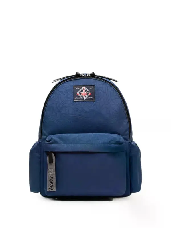 VIVIENNE WESTWOOD Orb Jacquard Backpack - Blue