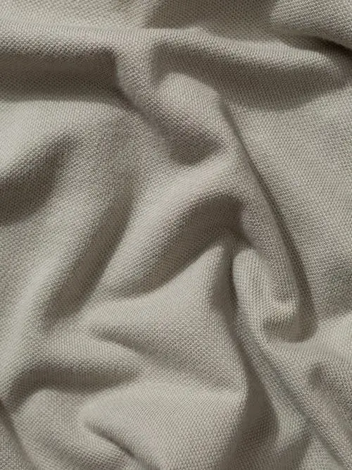 EDMMOND STUDIOS Duck Logo Piqué Polo Shirt - Plain Taupe