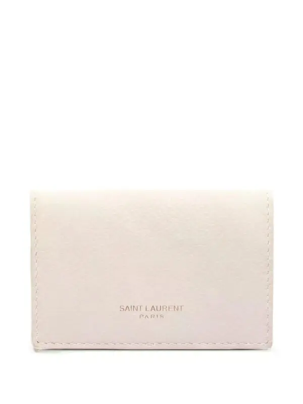 Saint Laurent 2010s Trifold Wallet - Neutrals