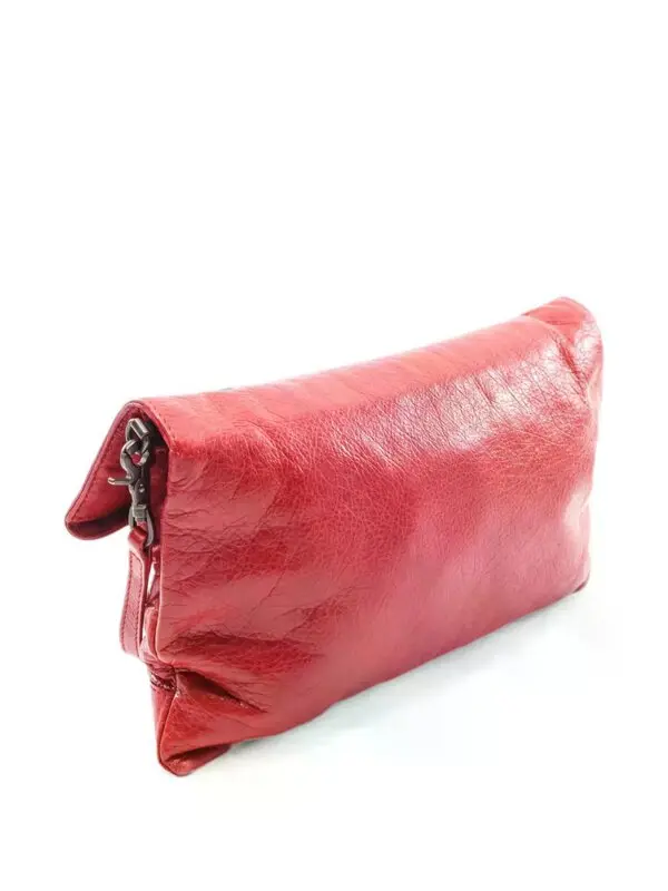 Balenciaga 2000s Envelope Leather Shoulder Bag