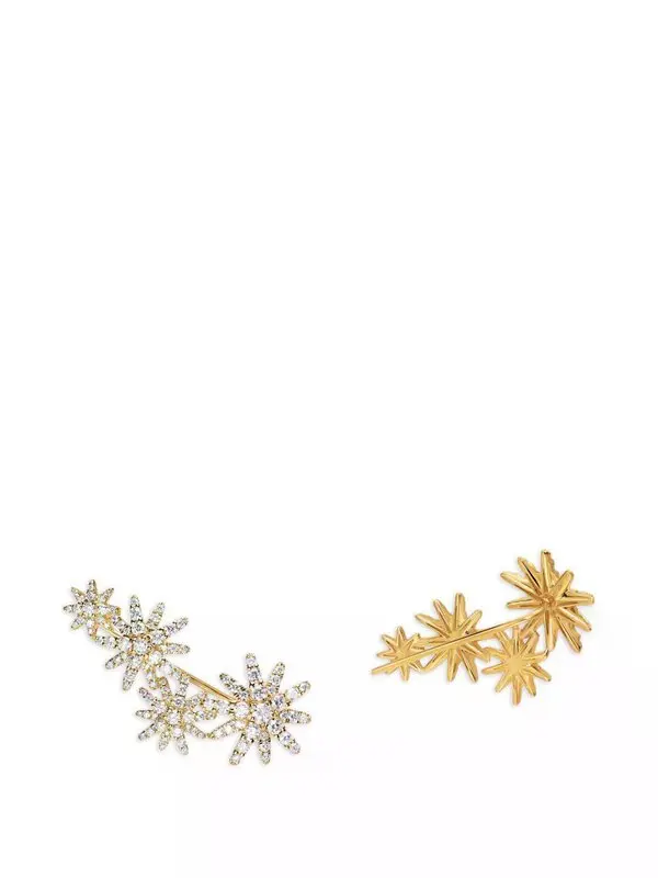 David Yurman Starburst Diamond Climber Earrings