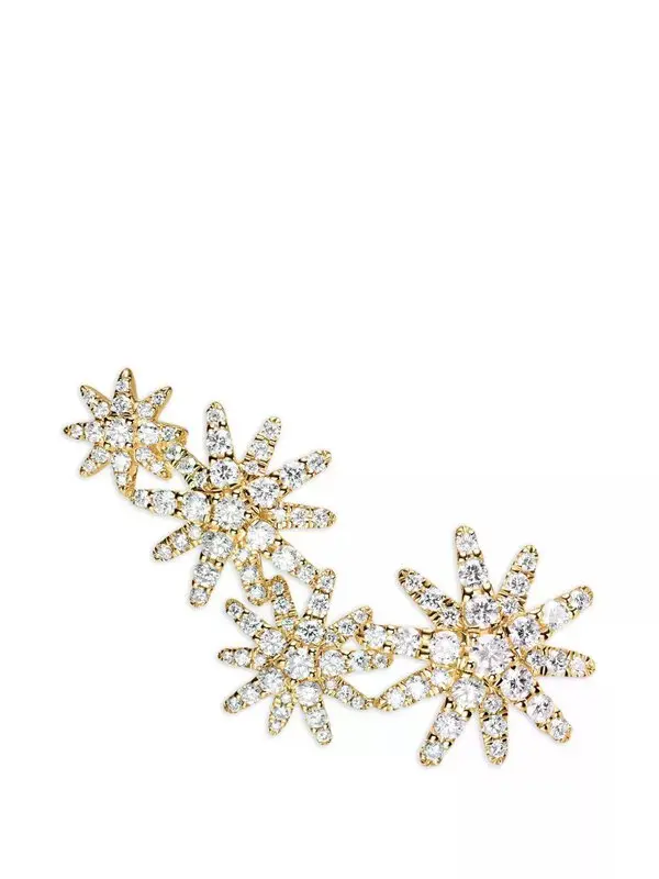 David Yurman Starburst Diamond Climber Earrings