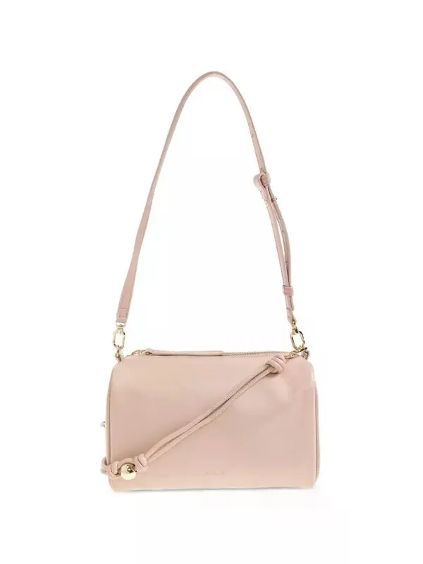 Furla Talia Leather Shoulder Bag - Pink