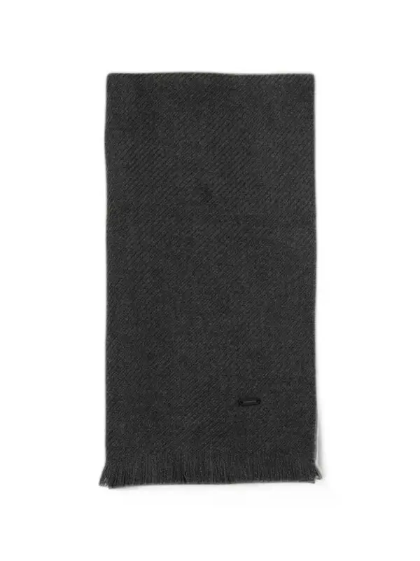 BROOKSFIELD Ribbed-knit Wool Scarf