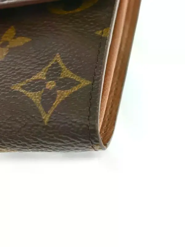 LOUIS VUITTON 1996 Monogram Porte Monnaie Credit Wallet