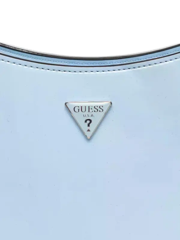 Guess Logo Plaque Shoulder Bag