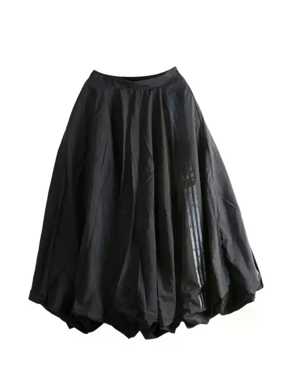 Y3 Stripe-detail Balloon Maxi Skirt