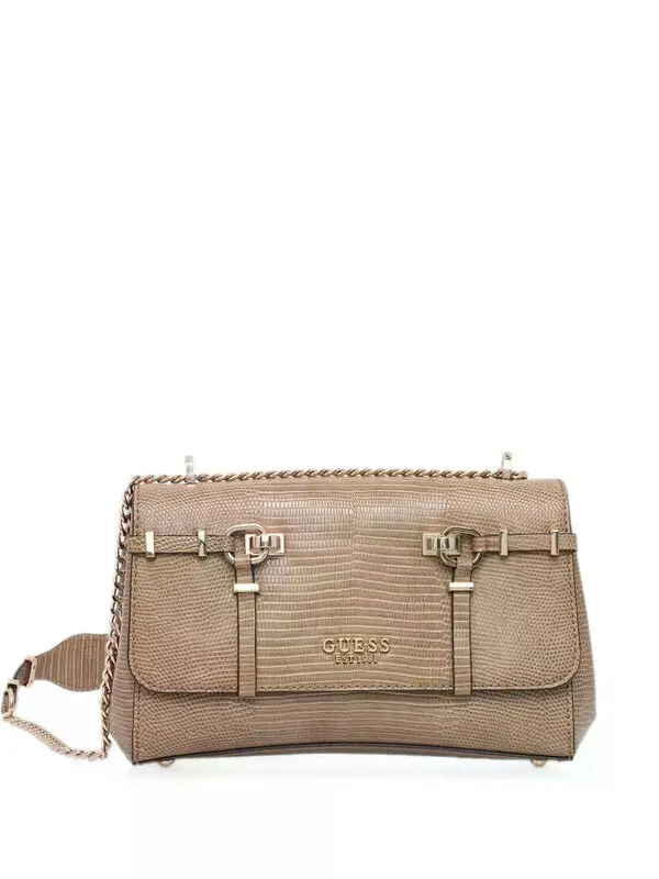 Guess Lizard-effect Shoulder Bag
