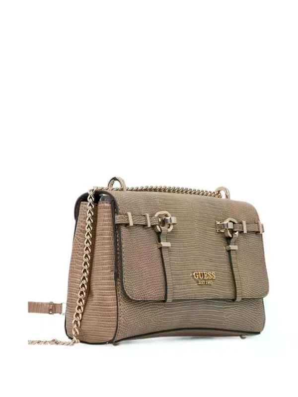 Guess Lizard-effect Shoulder Bag