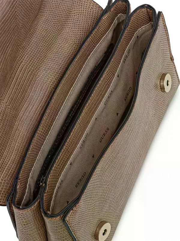 Guess Lizard-effect Shoulder Bag