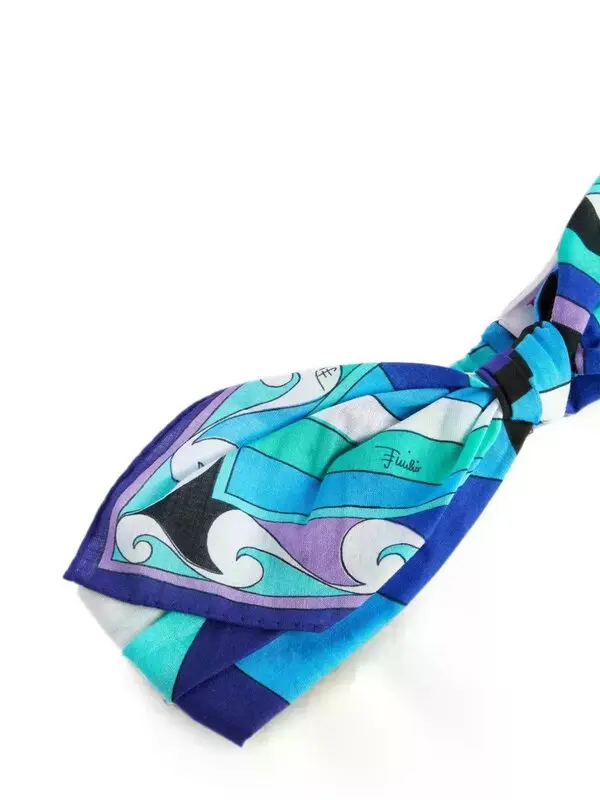 Emilio Pucci Iride-print Knotted Headband