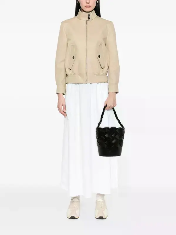 Prada Vitello Intreccio Tress Bucket Bag