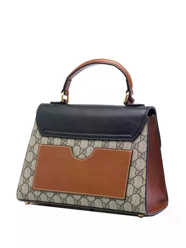 Gucci 2016-2026 Small Gg Supreme Padlock Satchel