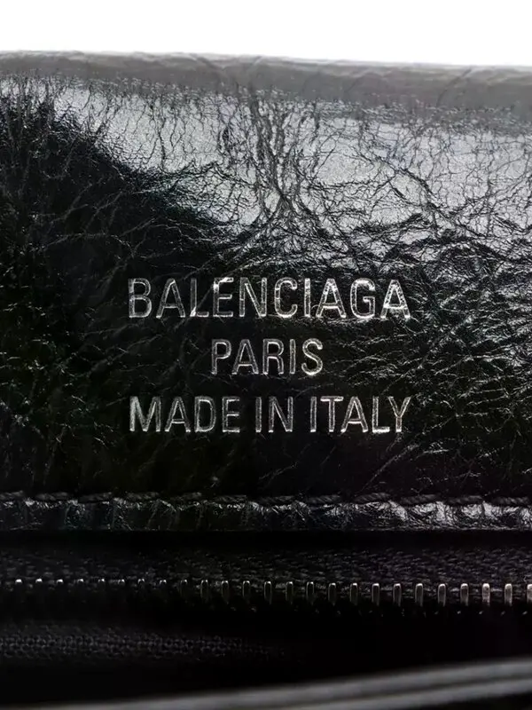 Balenciaga 20th Century Small Leather Bb Soft Flap Satchel
