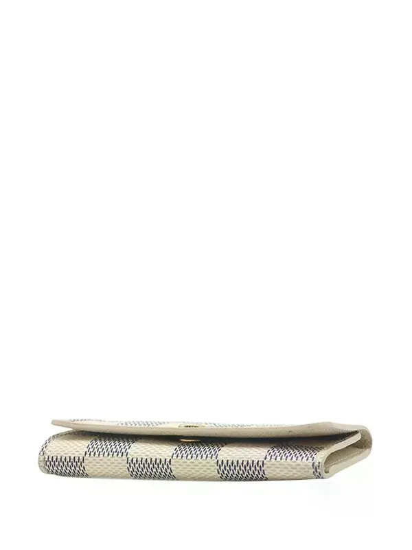 LOUIS VUITTON 2015 Damier Azur 4 Key Holder