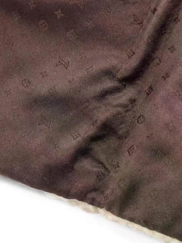 LOUIS VUITTON 2023 Shearling Monogram Scarf