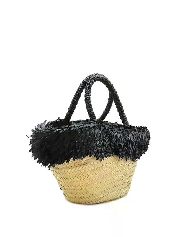 Miu Miu 2020-2026 Raffia Basket Tote Bag
