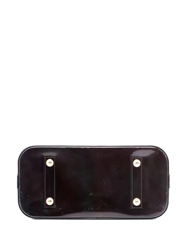 LOUIS VUITTON 2010-2014 Monogram Vernis Alma Pm Handbag