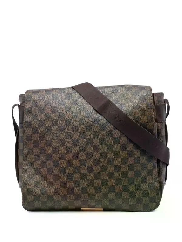 LOUIS VUITTON 2009 Damier Ebene Bastille Crossbody Bag - Brown