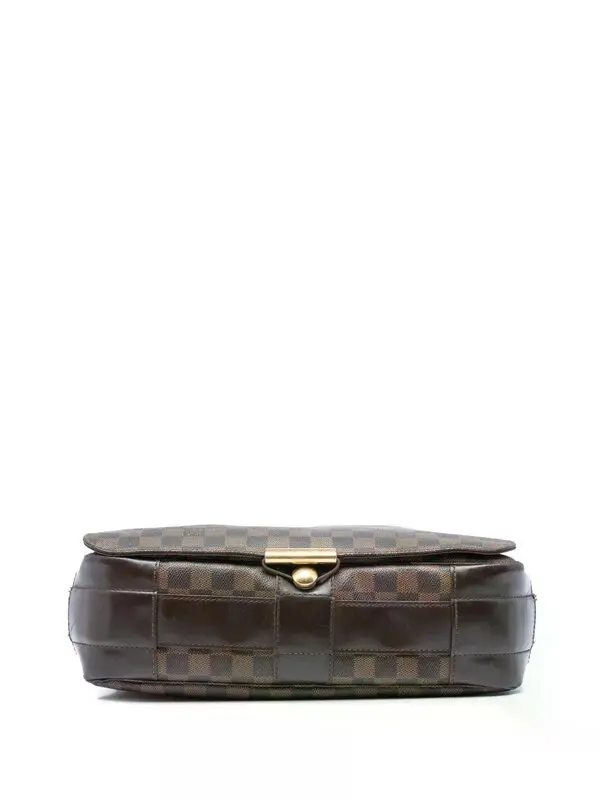 LOUIS VUITTON 2009 Damier Ebene Bastille Crossbody Bag