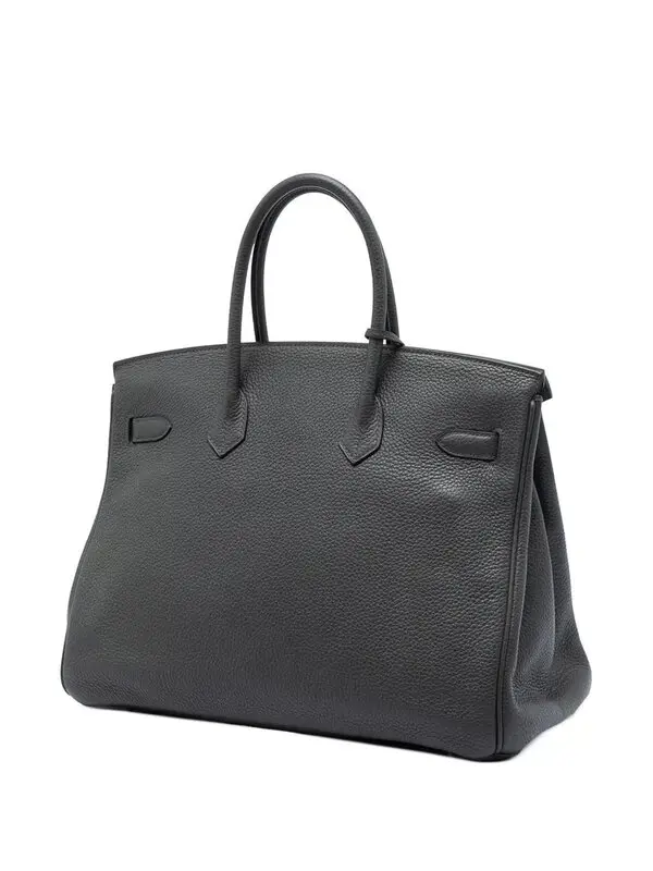 Hermès 1997-2014 Clemence Birkin Retourne 35 Handbag
