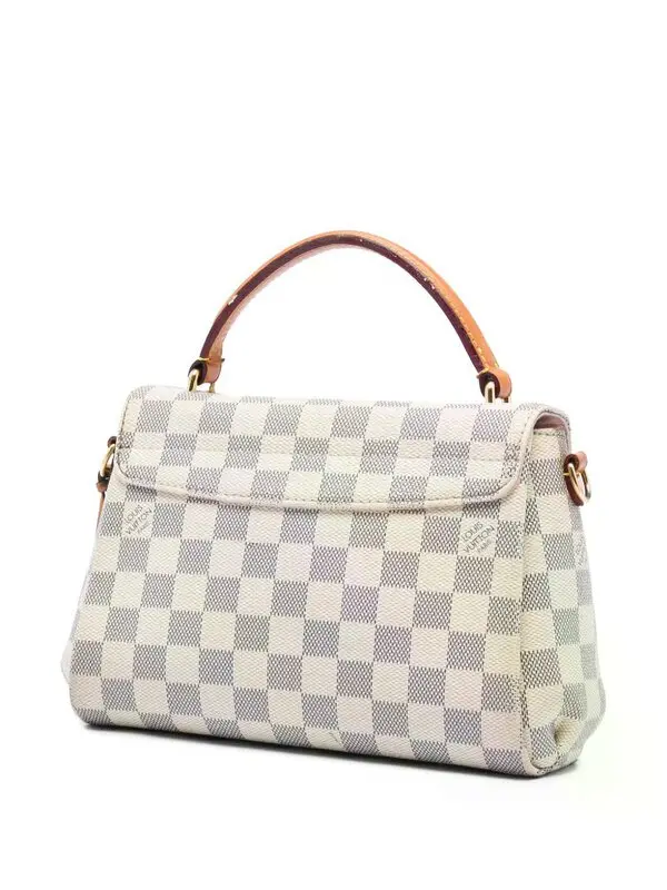 LOUIS VUITTON 2019 Damier Azur Croisette Satchel
