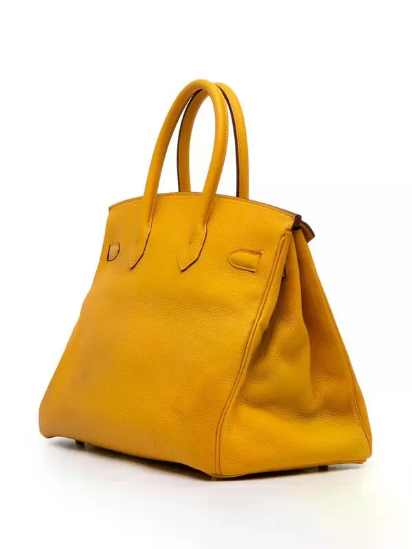 Hermès 2018 Togo Birkin Retourne 35 Handbag