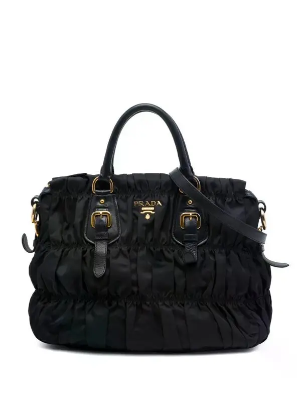 Prada 2021-2026 Tessuto Gaufre Satchel