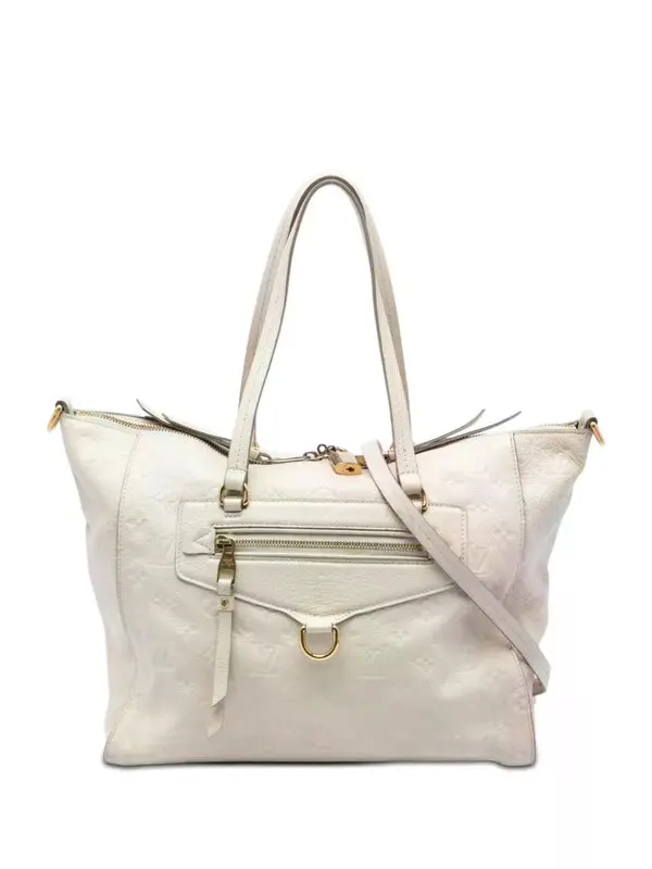 LOUIS VUITTON 2011 Monogram Empreinte Lumineuse Pm Satchel - Neutrals