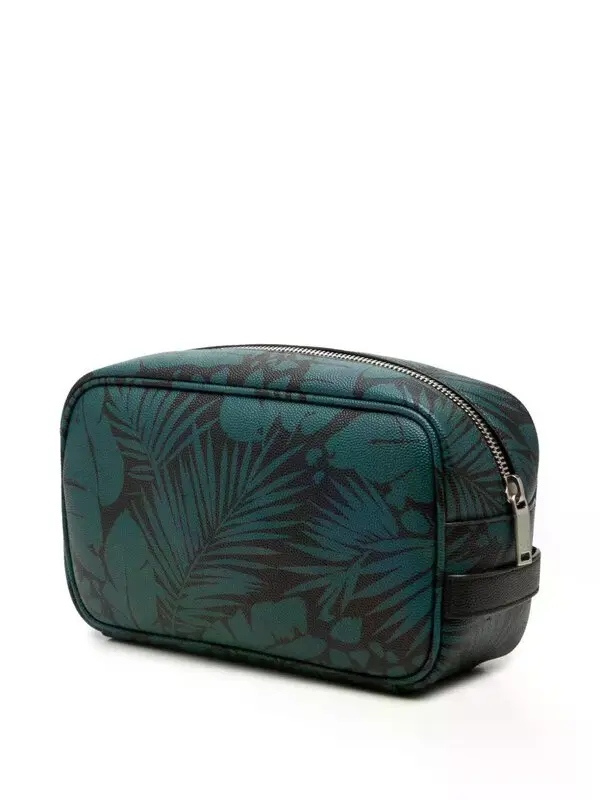Saint Laurent 2021 Grain De Poudre Tropical Palm Pouch