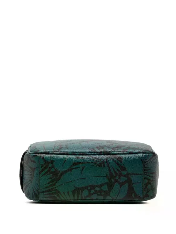 Saint Laurent 2021 Grain De Poudre Tropical Palm Pouch