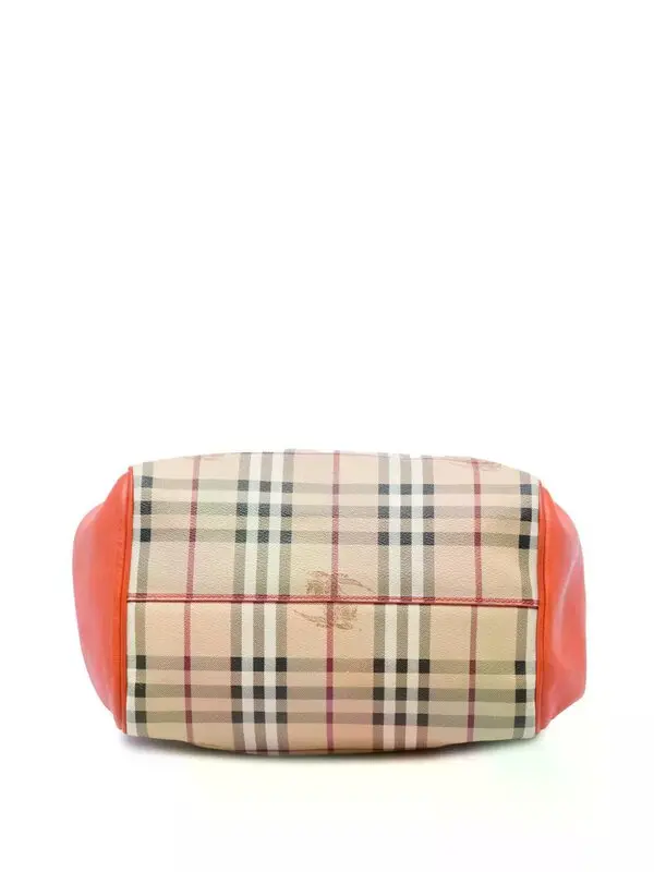 Burberry Haymarket Check Coated Canvas Canterbury Tote Bag