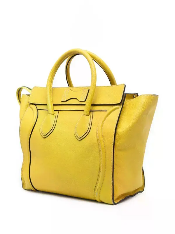 Celine 2011 Mini Calfskin Luggage Tote Bag