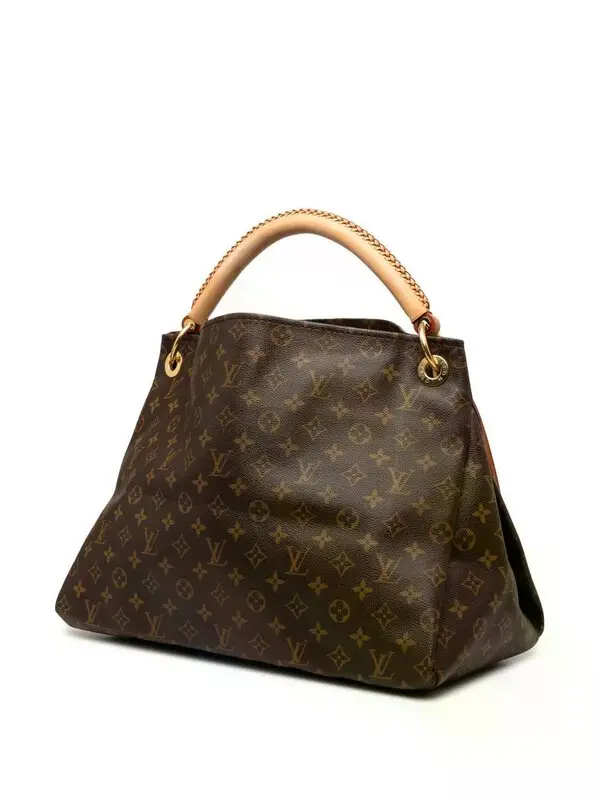 LOUIS VUITTON 2010 Monogram Artsy Mm Hobo Bag - Brown
