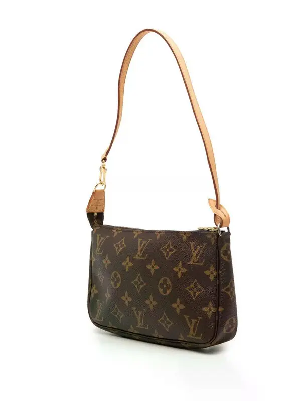 LOUIS VUITTON 1999 Monogram Pochette Accessoires Shoulder Bag