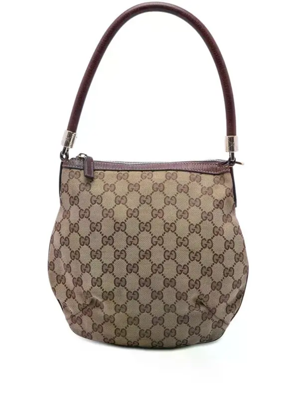 Gucci 2000-2015 Gg Canvas Hobo Bag - Neutrals