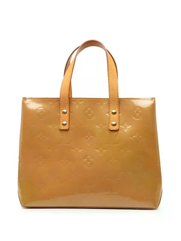 LOUIS VUITTON 2005 Monogram Vernis Reade Pm Handbag - Neutrals