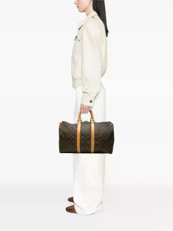 LOUIS VUITTON 2000 Monogram Keepall 45 Travel Bag