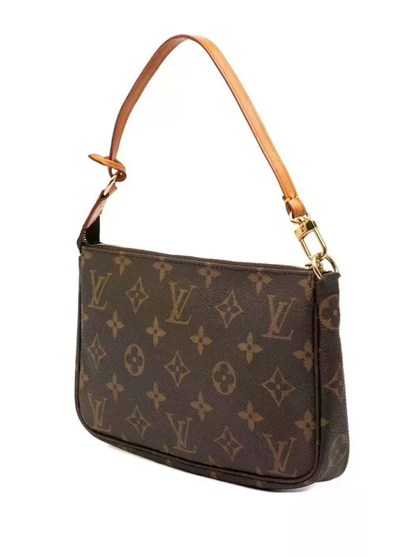 LOUIS VUITTON 1999 Monogram Pochette Accessoires Shoulder Bag