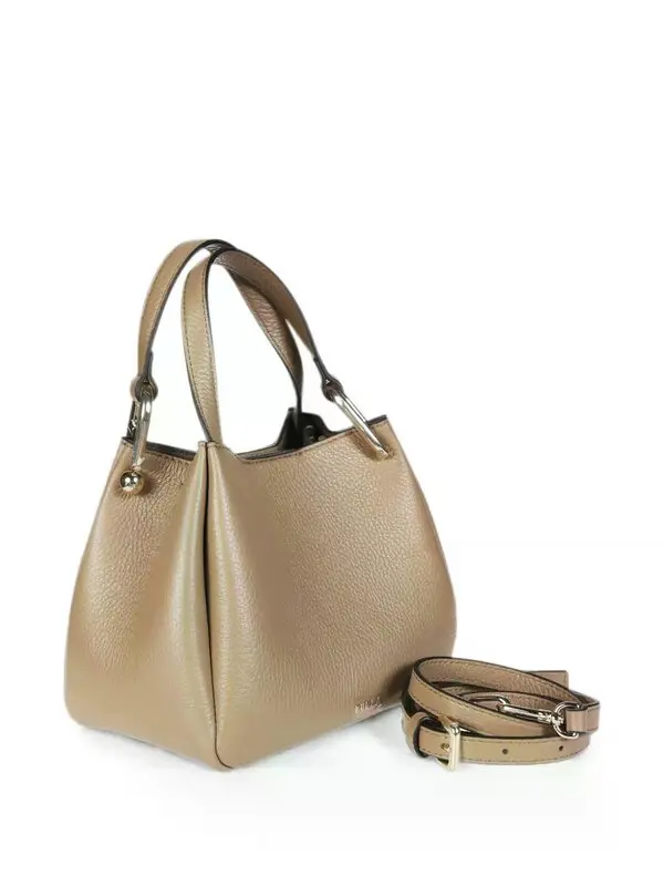 Furla Nuvola Pebbled-leather Tote Bag