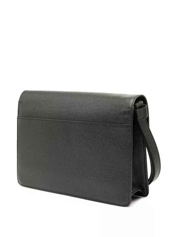 LOUIS VUITTON 2007 Taiga Selenga Clutch Bag - Black